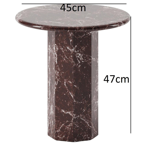 Ashby Round Side Table – Lugar Nefertiti